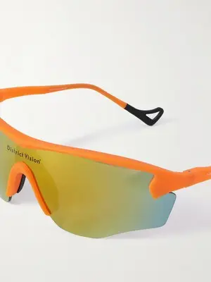 DISTRICT VISION Junya Racer D-frame Sunglasses - Orange