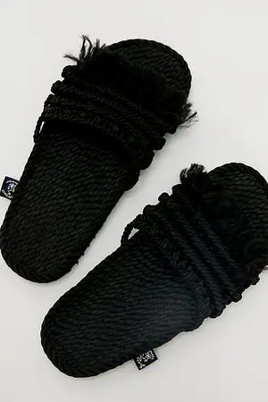 NOMADIC STATE OF MIND Crescent Coast Slide Sandals - Black