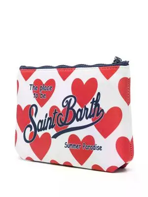 MC2 SAINT BARTH Aline Makeup Bag - White