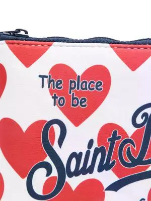 MC2 SAINT BARTH Aline Makeup Bag - White