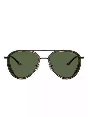 Emporio Armani Double-bridge Sunglasses - Black