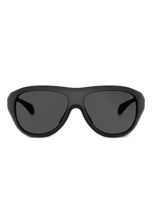 Moncler Logo-print Sunglasses - Black