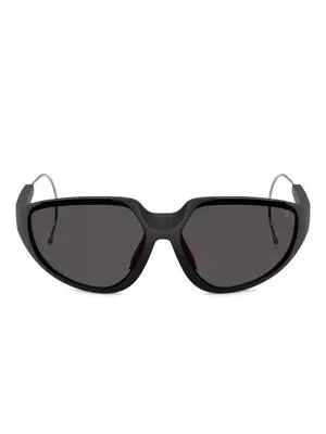 Moncler Logo-print Sunglasses - Black