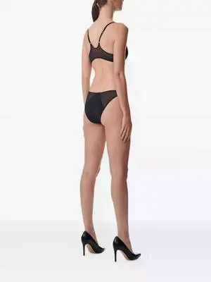 Wolford Sheer-panelled Briefs