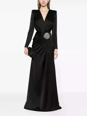 M.MARQUISE Grace Maxi Dress - Black