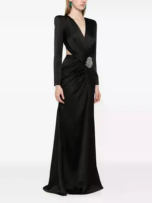 M.MARQUISE Grace Maxi Dress - Black