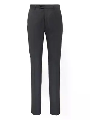 MAURIZIO BALDASSARI Stretch-wool Trousers - Grey