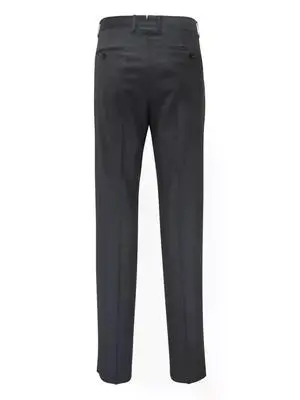 MAURIZIO BALDASSARI Stretch-wool Trousers - Grey