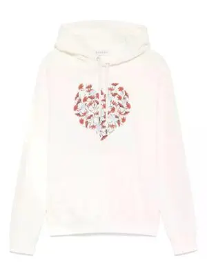 LANVIN Floral-print Hoodie