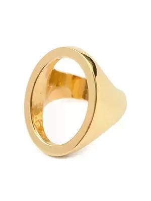 MAISON MARGIELA Minimal Logo Ring - Gold