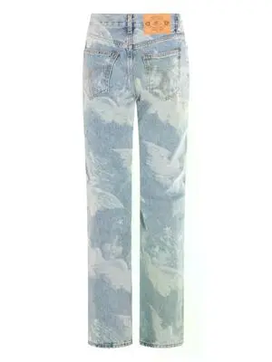 Fiorucci Cotton Straight Leg Jeans