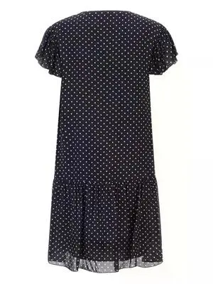 KAOS Polka-dot Midi Dress