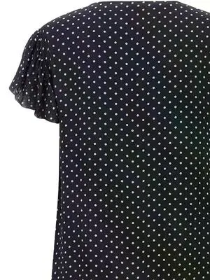 KAOS Polka-dot Midi Dress