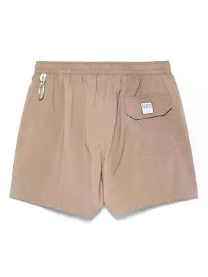 Fedeli Madeira Swim Shorts - Brown