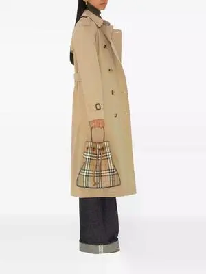 Burberry Check Bucket Bag - Neutrals