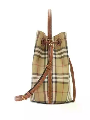 Burberry Check Bucket Bag - Neutrals