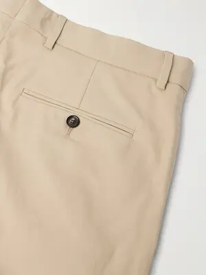 Loro Piana Jarno Straight-leg Bermuda Shorts - Neutrals