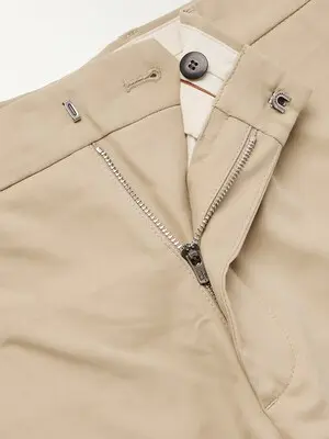 Loro Piana Jarno Straight-leg Bermuda Shorts - Neutrals