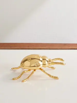 L'Objet Ladybug -plated Bottle Opener - Gold