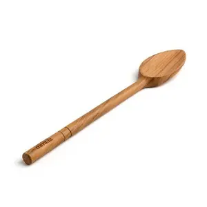 BERARD Handcrafted Olive Wood Cooks Spoon - 10 Inch