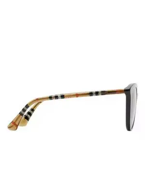 Burberry Tubular Check Cat-eye Sunglasses