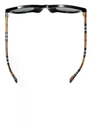 Burberry Tubular Check Cat-eye Sunglasses