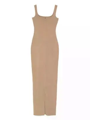 ENTIRE STUDIOS Sleeveless Maxi Dress - Brown