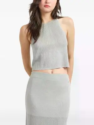 Armani Exchange Lurex Tank Top