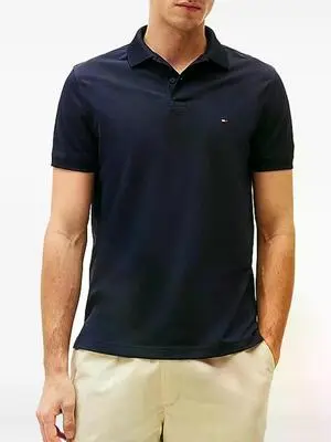 Tommy Hilfiger Logo Polo Shirt - Blue