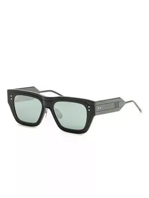 Thom Browne Rectangle-frame Sunglasses - Black