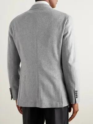 Brunello Cucinelli Wool And Cashmere-blend Suit Jacket