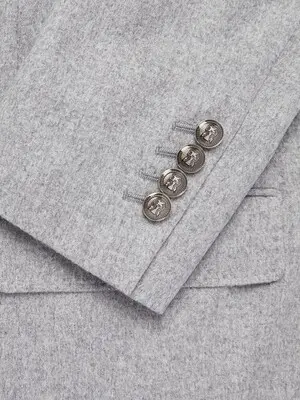 Brunello Cucinelli Wool And Cashmere-blend Suit Jacket