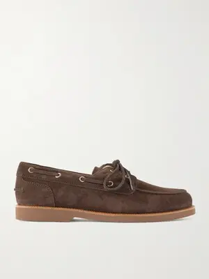 Men's Suede Boat Shoes