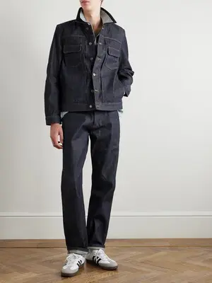 A.p.c. Selvedge Denim Trucker Jacket