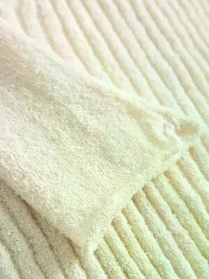 ELENA VELEZ Varsity Knitted Top - Neutrals