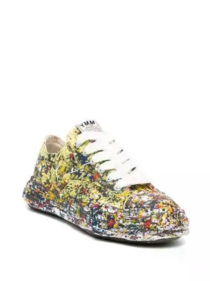 Mihara Yasuhiro Peterson23 Sputtering-paint Sneakers