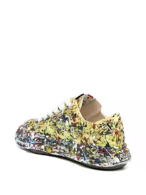 Mihara Yasuhiro Peterson23 Sputtering-paint Sneakers