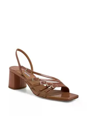 LE SILLA Scarlet Kabir Leather Heeled Sandals