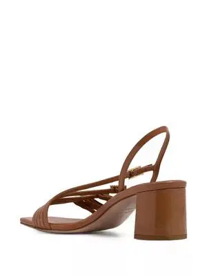 LE SILLA Scarlet Kabir Leather Heeled Sandals