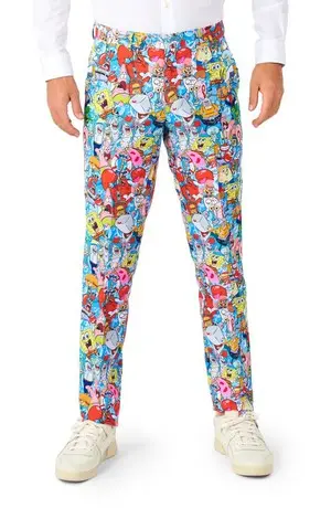 Opposuits Spongebob Frenzy Two-piece Suit & Tie Set