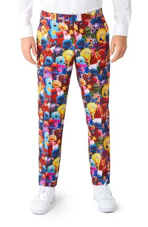 Opposuits X Sesame Street Slim Fit Two-piece Suit & Tie Set