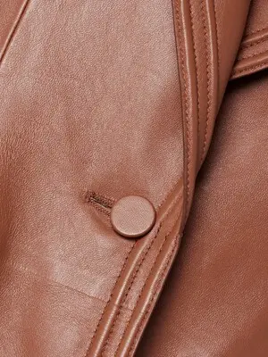 Gabriela Hearst Isara Leather Blazer