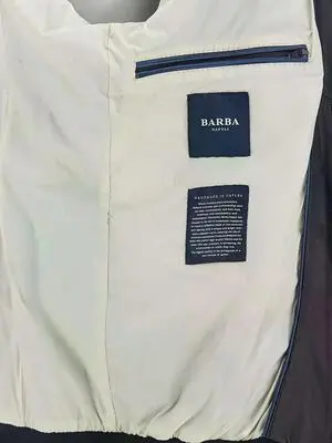 BARBA NAPOLI Leather Jacket - Black