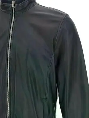 BARBA NAPOLI Leather Jacket - Black