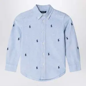 Polo Ralph Lauren Button Down Shirt With Logos