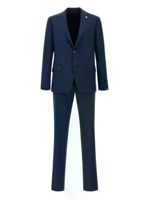 LARDINI Wool Suit - Blue