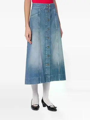 Valentino Garavani Cotton Midi Skirt
