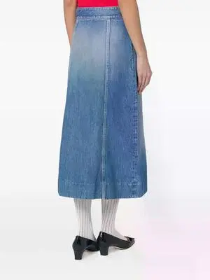Valentino Garavani Cotton Midi Skirt