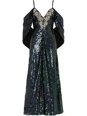 Temperley London Sequined Evening Dresses