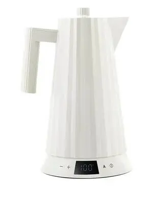 ALESSI Plissé Electric Kettle - White